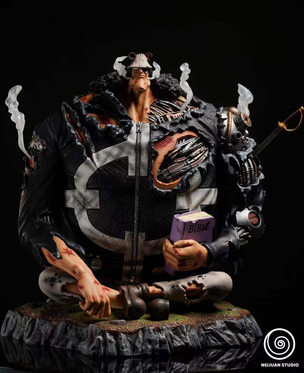Neijuan Studio One Piece Sitting Position attle damage Bartholemew Kuma ...