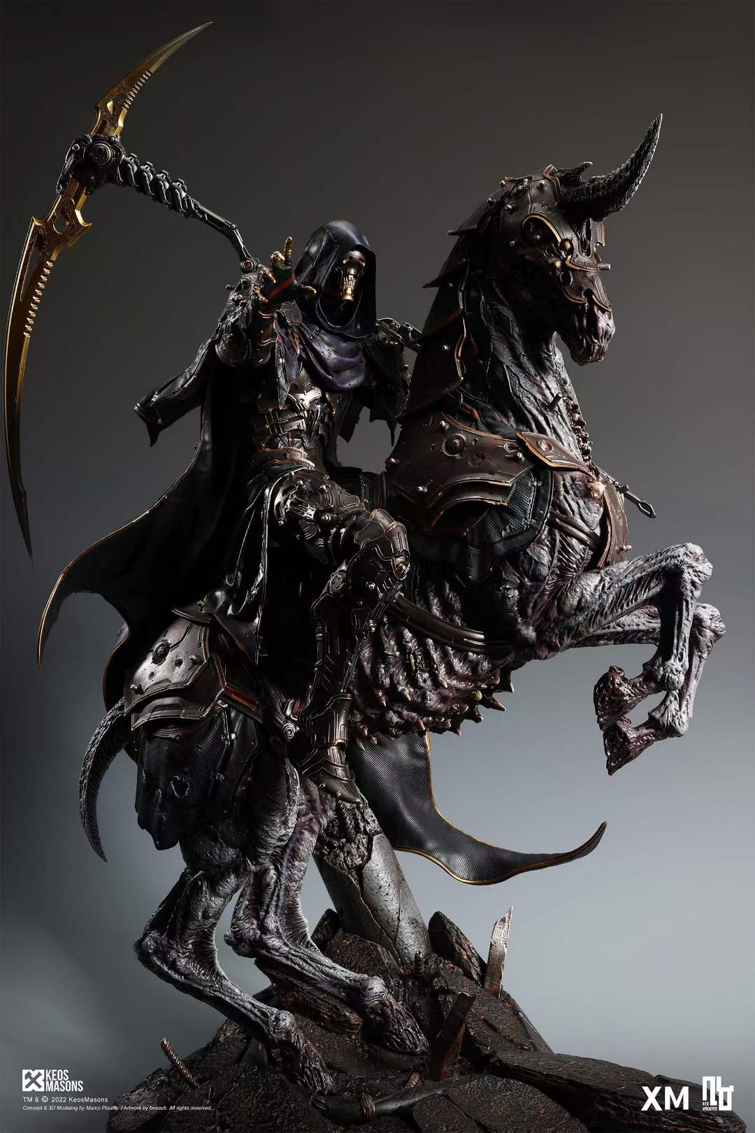 XM Studio 1/4 Four Horsemen of the Apocalypse Death Resin Statue ...