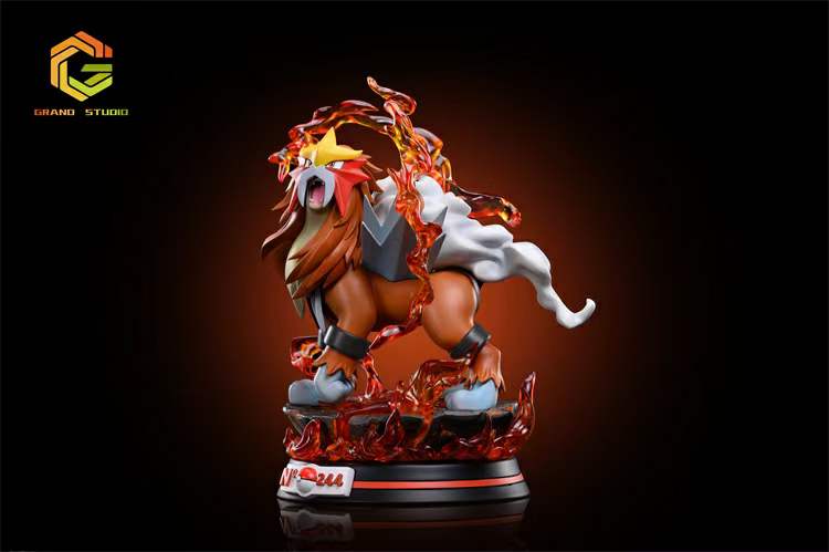 Grand Studio Pokemon Entei Resin Statue - Devilness Toys