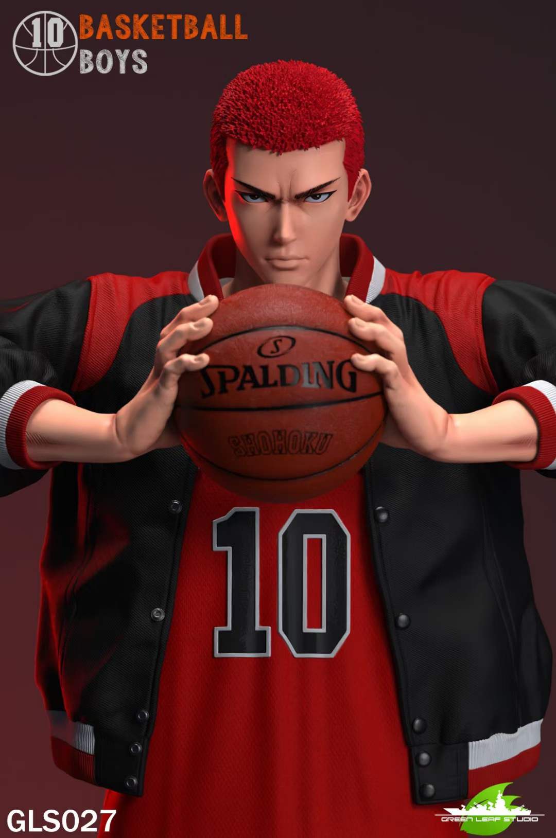Green Leaf Studio 1/4 SLAM DUNK BASKETBALL BOYS Sakuragi Hanamichi ...