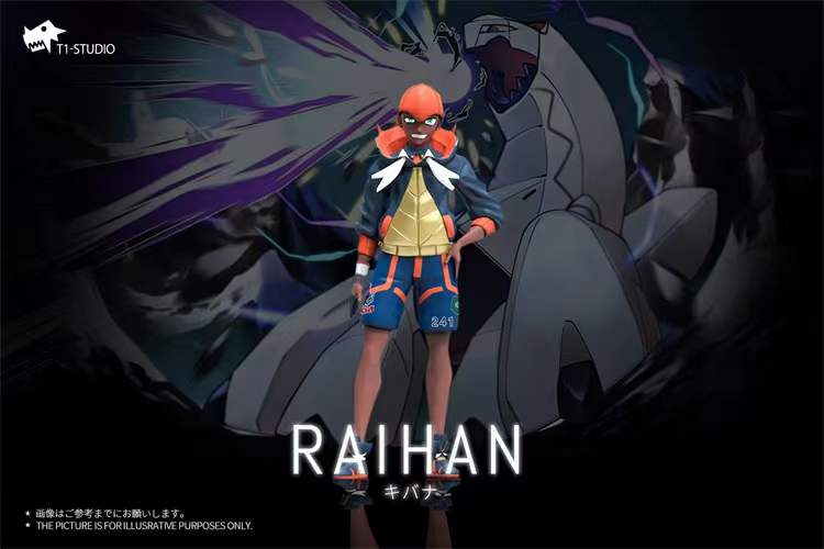 T1 Studio 1/20 Pokemon Raihan Resin Statue - Devilness Toys