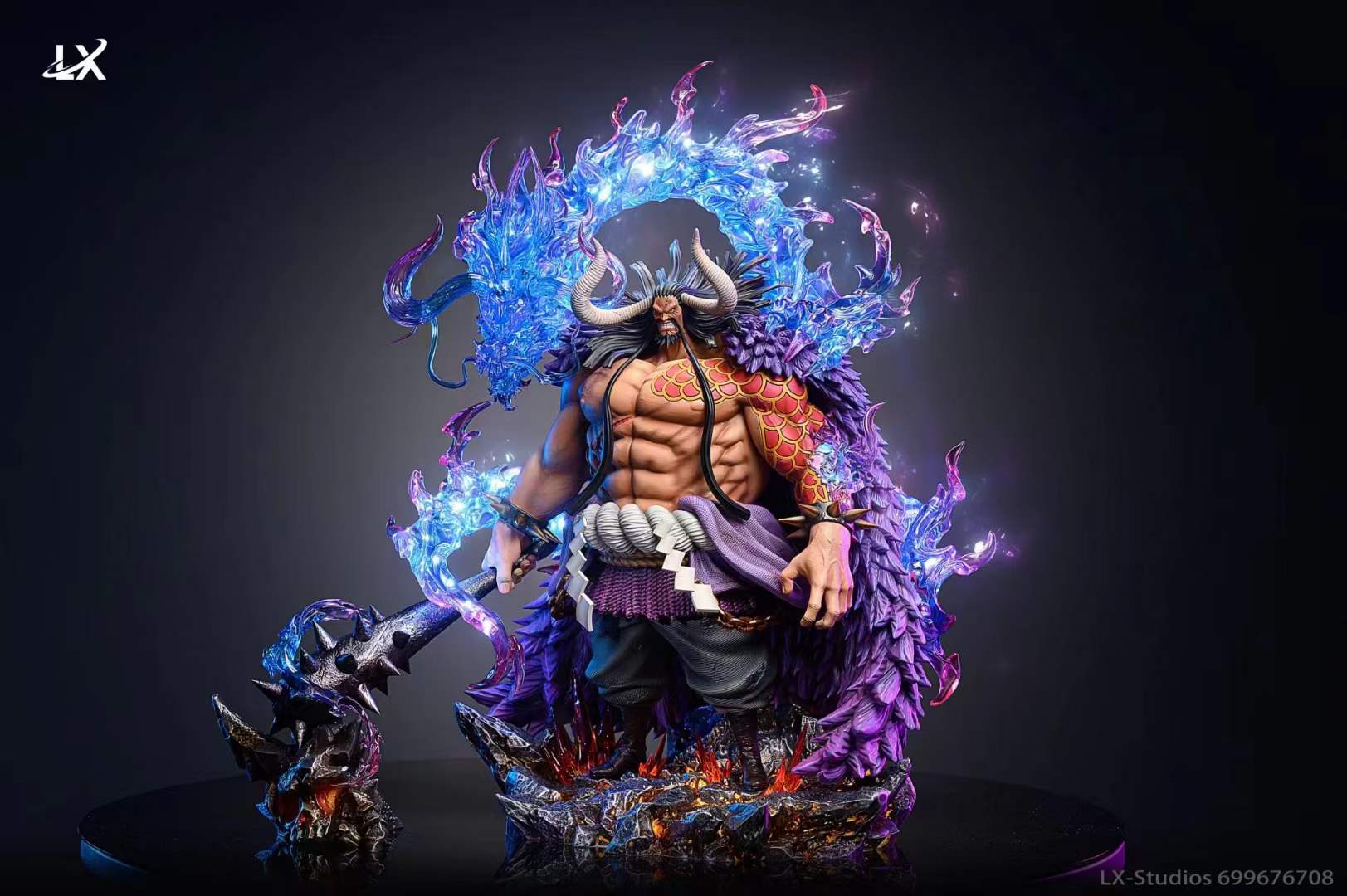 LX Studio One Piece Kaidou Resin Statue – Devilness Toys