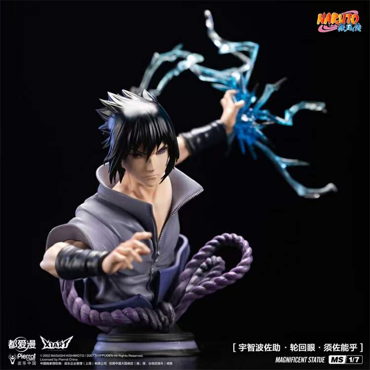 X1ART 1/7 Naruto Uchiha Sasuke Rinnegan Susanoo Resin Statue ...