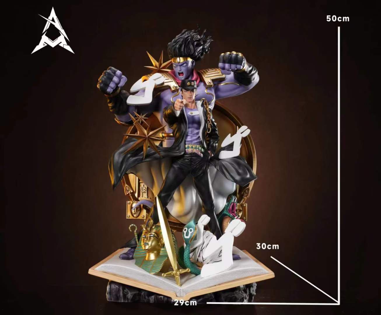AM Studio JoJo’s Bizarre Adventure Kujō Jōtarō X Star Platinum Resin ...