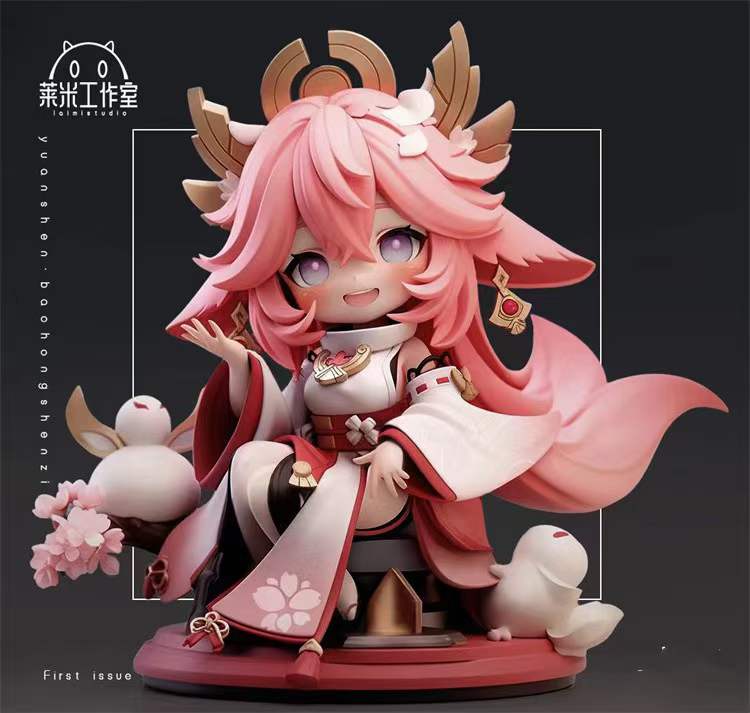 Laimi Studio Genshin Impact Yae Miko Resin Statue - Devilness Toys