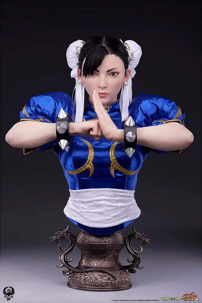 Sideshow PCS 1/1 Street Fighter Chun-Li Bust Statue - Devilness Toys