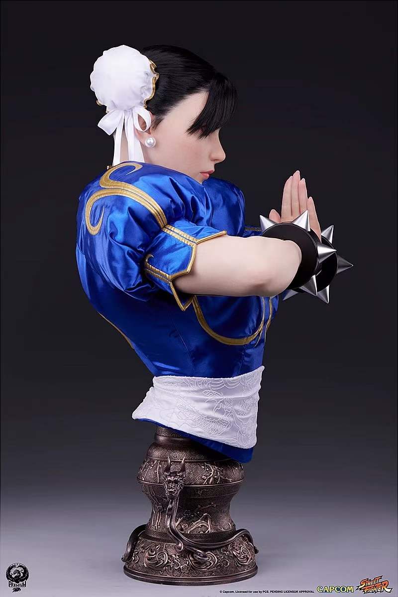 Sideshow PCS 1/1 Street Fighter Chun-Li Bust Statue - Devilness Toys
