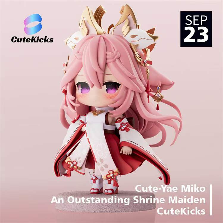 CuteKicks Studio Genshin Impact Yae Miko Resin Statue - Devilness Toys