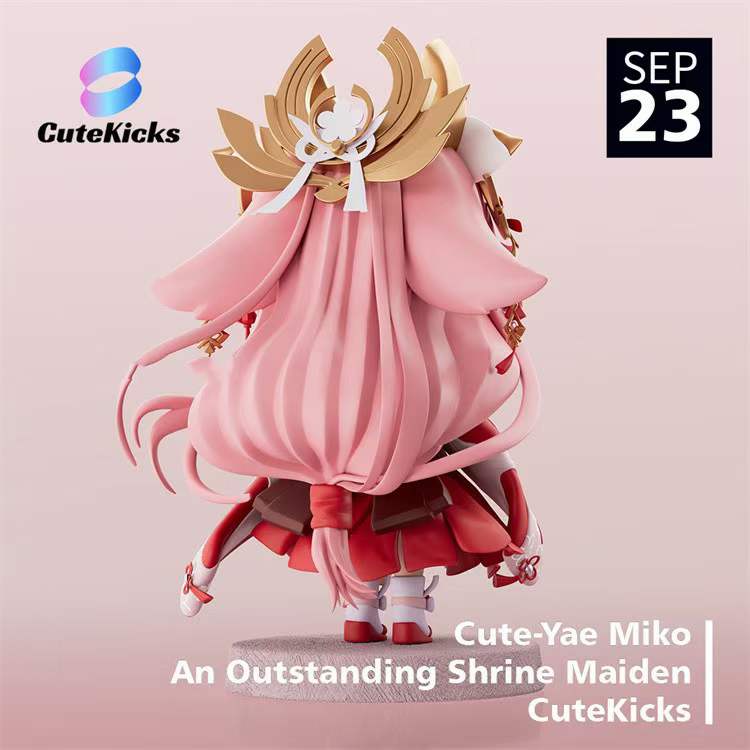 CuteKicks Studio Genshin Impact Yae Miko Resin Statue - Devilness Toys