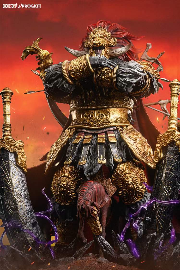 Corgi progkit Elden Ring Radahn Resin Statue - Devilness Toys