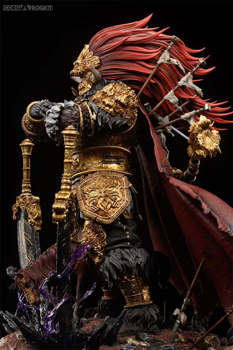 Corgi progkit Elden Ring Radahn Resin Statue - Devilness Toys