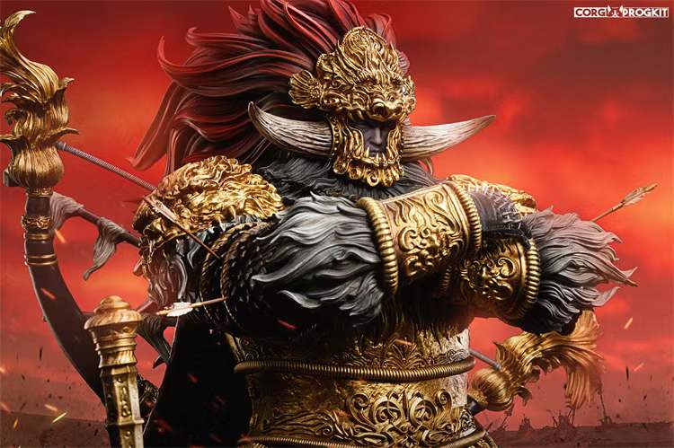 Corgi progkit Elden Ring Radahn Resin Statue - Devilness Toys