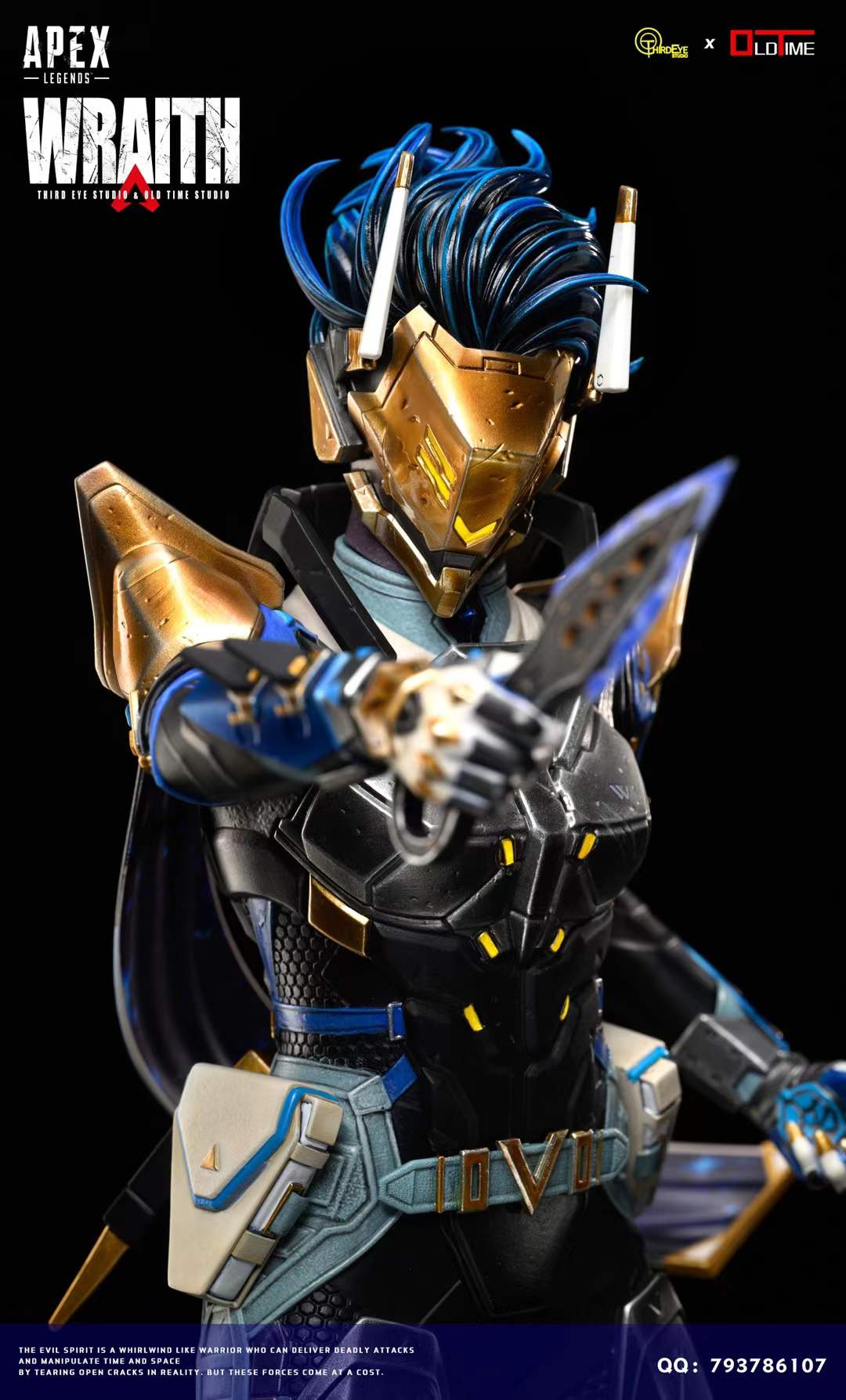 Old Time studio X Third Eye studio 1/4 APEX Wraith Resin Statue ...