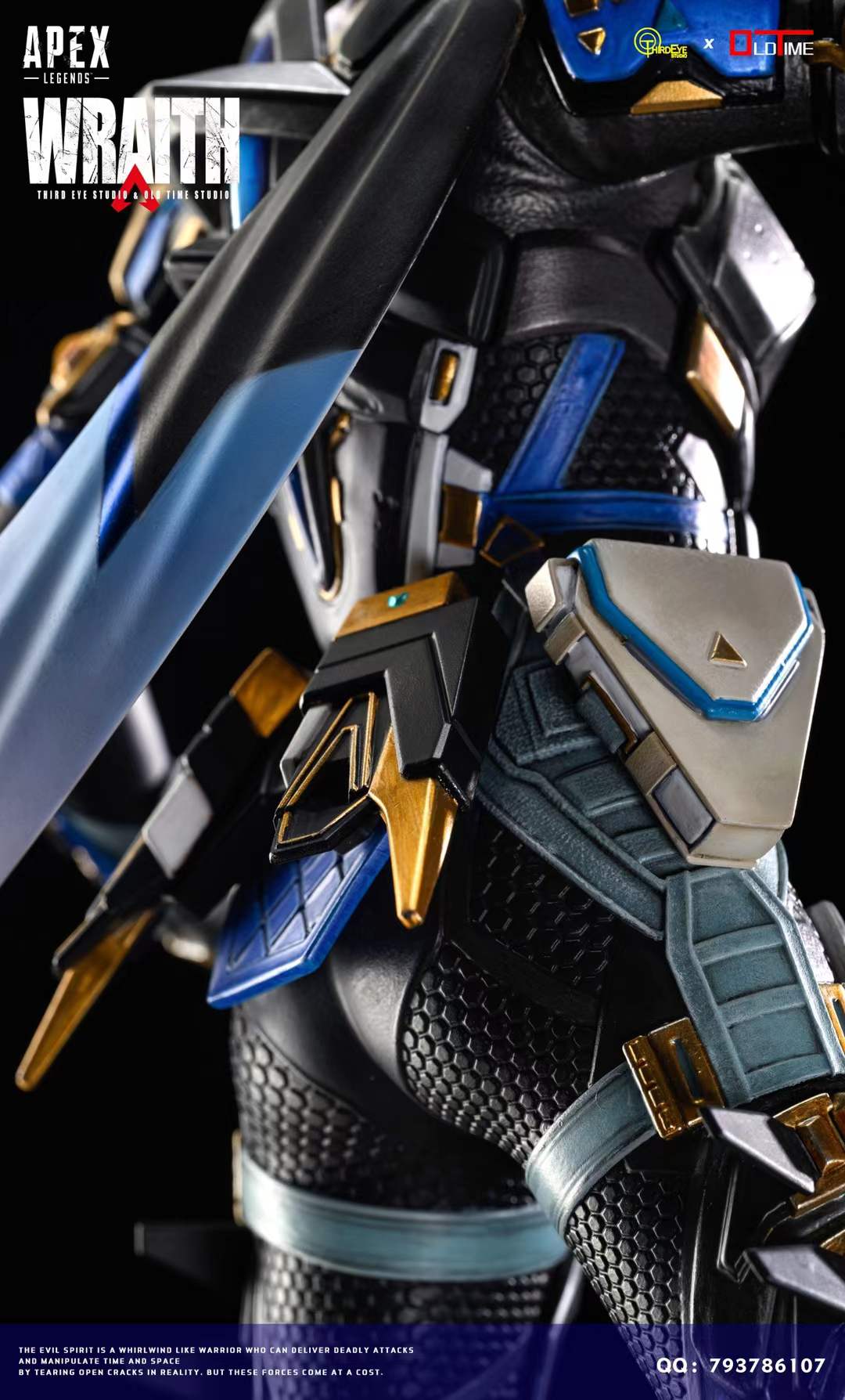 Old Time studio X Third Eye studio 1/4 APEX Wraith Resin Statue ...