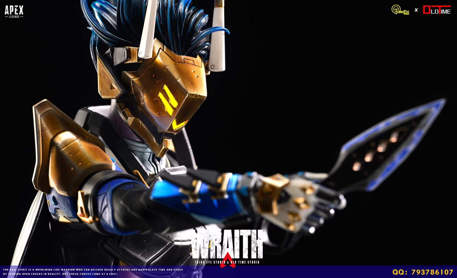 Old Time studio X Third Eye studio 1/4 APEX Wraith Resin Statue ...