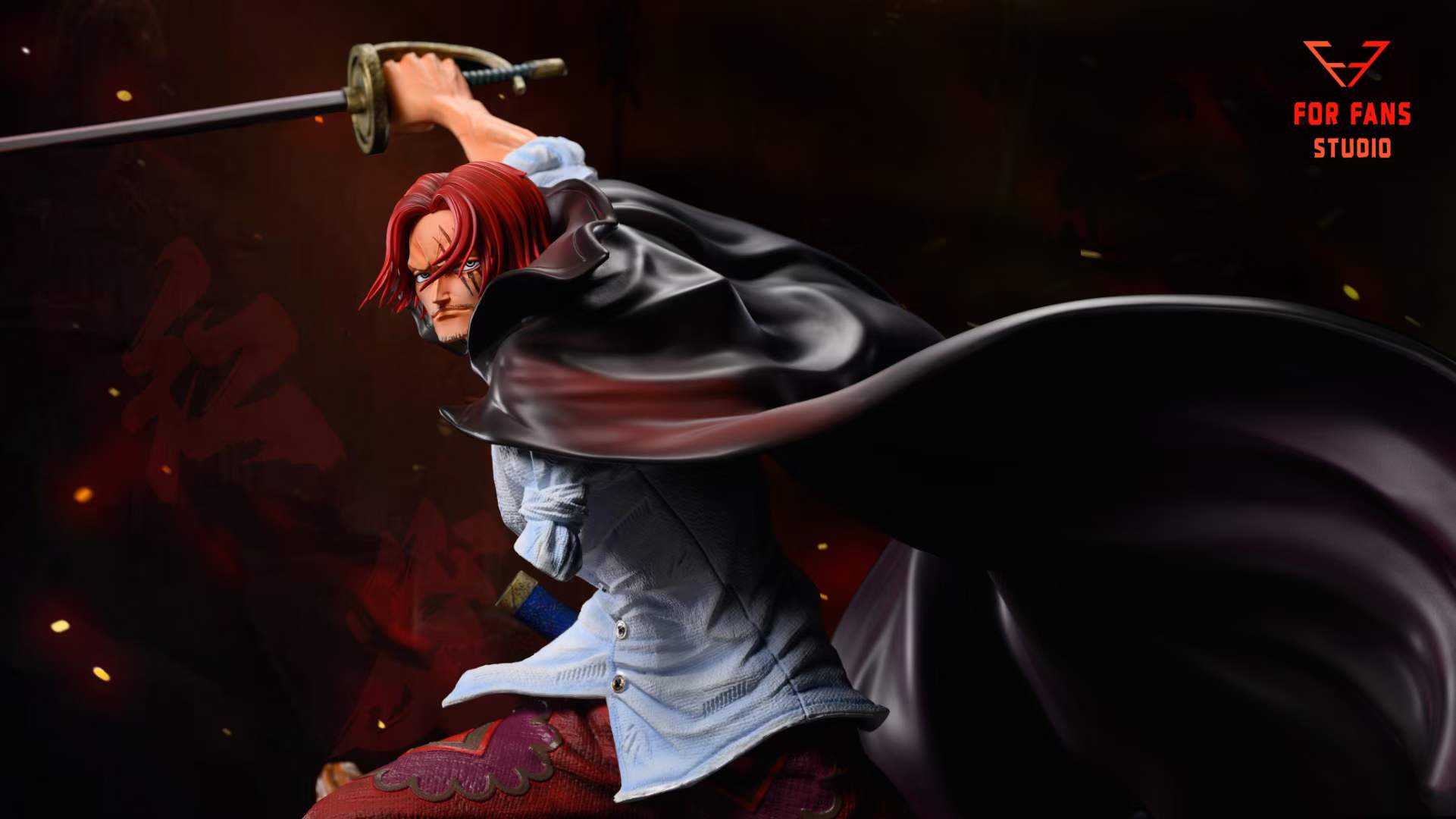 For Fans Studio 1/6 One Piece Shanks Resin Statue - Devilness Toys