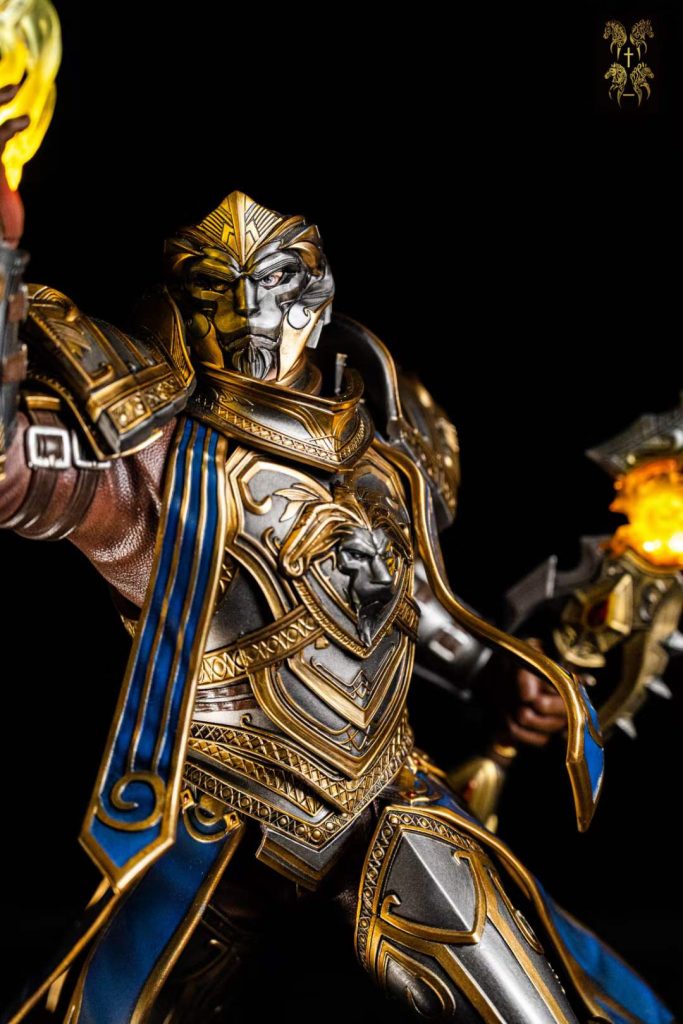Four Horsemen Studio 1/5 World of Warcraft lionet Stormwind City king ...