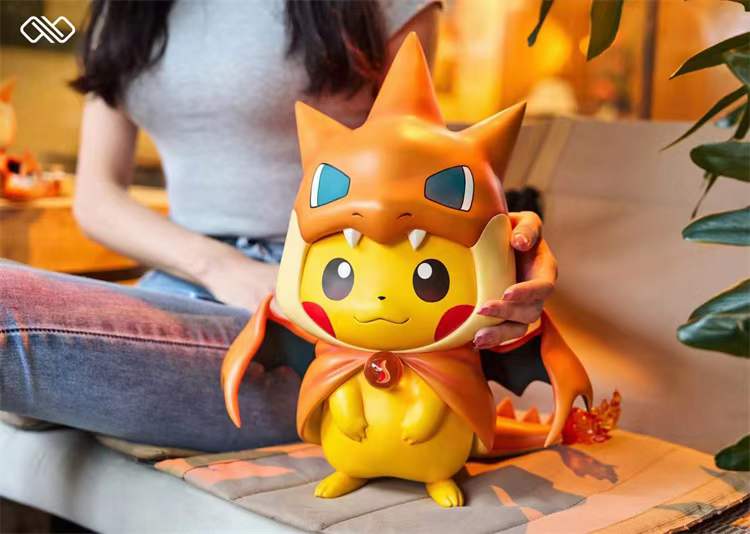 ∞ Studio Pokemon Pikachu Cos Charizard Y Resin Statue – Devilness Toys