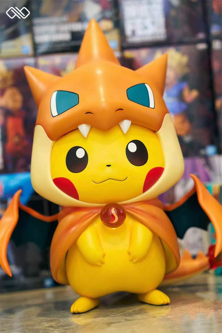 ∞ Studio Pokemon Pikachu Cos Charizard Y Resin Statue – Devilness Toys