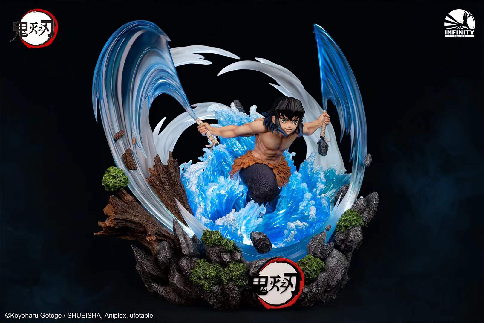 INFINITY Studio 1/4 Demon Slayer Hashibira Inosuke Resin Statue ...