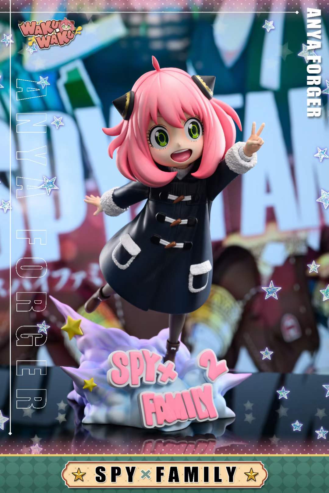 WakuWaku Studio SPY×FAMILY Anya Forger Resin Statue - Devilness Toys