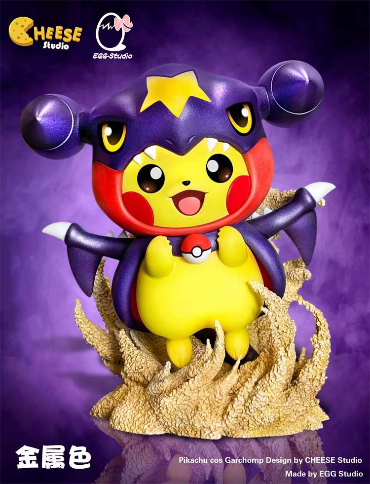 CHEESE Studio Pokemon Pikachu Cos Garchomp Resin Statue - Devilness Toys