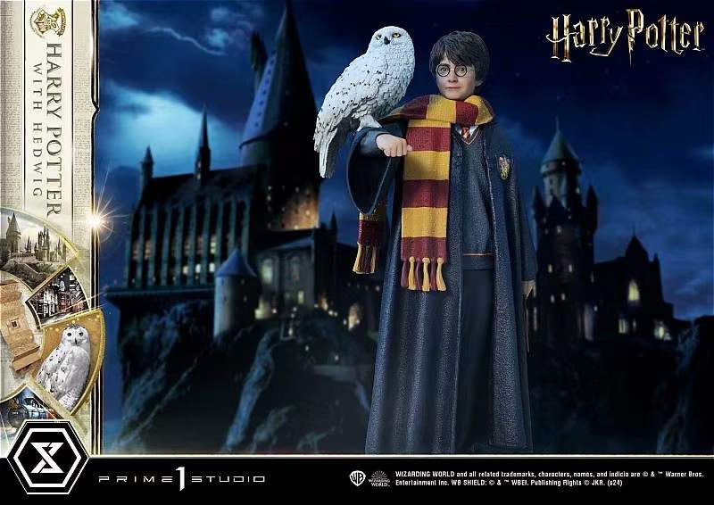 Prime 1 Studio 1/6 Harry Potter Potter & Owls Hedwig Resin Statue ...