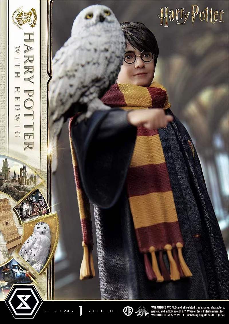 Prime 1 Studio 1/6 Harry Potter Potter & Owls Hedwig Resin Statue ...