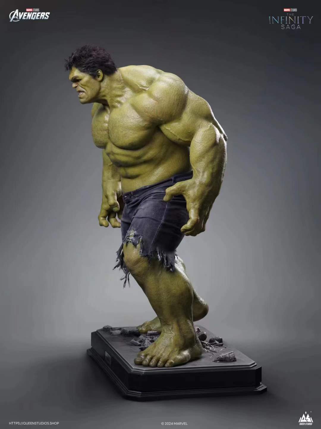 Queen Studios 1/3 Marvel Hulk Resin Statue - Devilness Toys