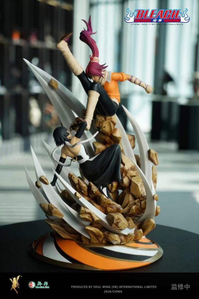 Sprite 1/6 BLEACH Soi Fon VS Shihouin Yoruichi Resin Statue – Devilness ...
