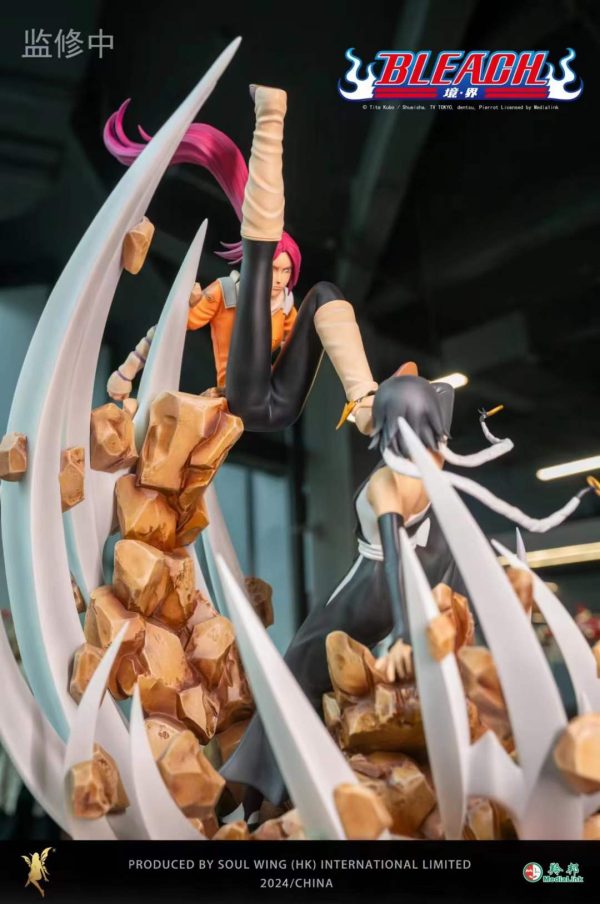 Sprite 1/6 BLEACH Soi Fon VS Shihouin Yoruichi Resin Statue - Devilness ...