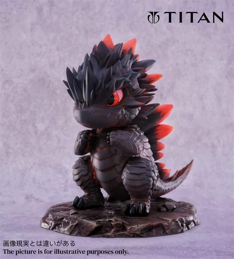 TITAN Studio Cute Godzilla Resin Statue - Devilness Toys