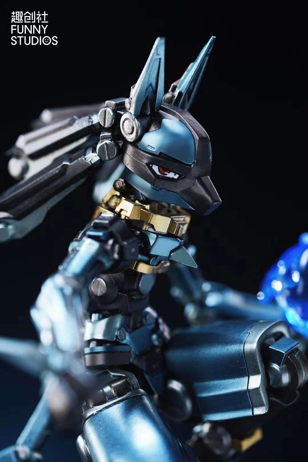 Funny Studios 1/8 Pokemon Machinery Lucario Resin Statue - Devilness Toys