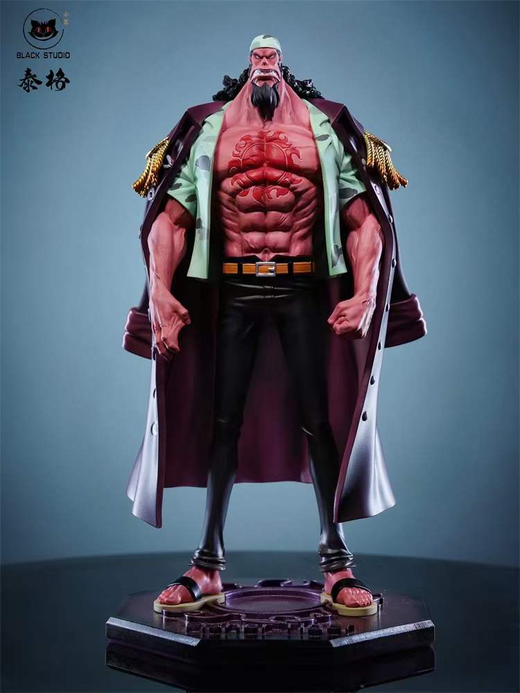 Black Studio POP One Piece Fisher Tiger Resin Statue - Devilness Toys