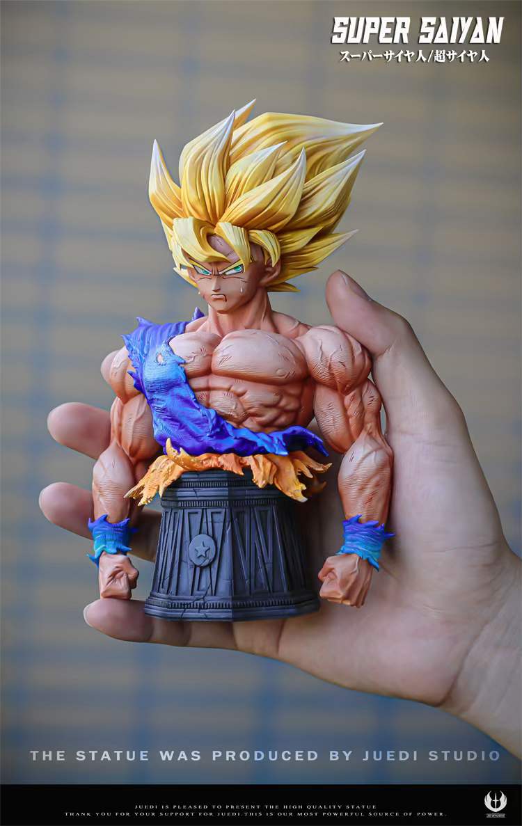 JD Studio EX Dragonball Super Saiyan Sun Goku Resin Statue - Devilness Toys