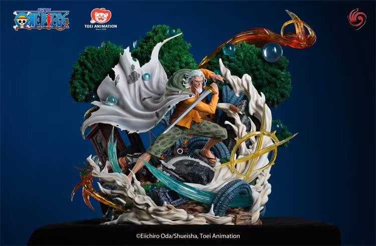 TOEI ANIMATION 1/6 One Piece Silvers Rayleigh Resin Statue - Devilness Toys