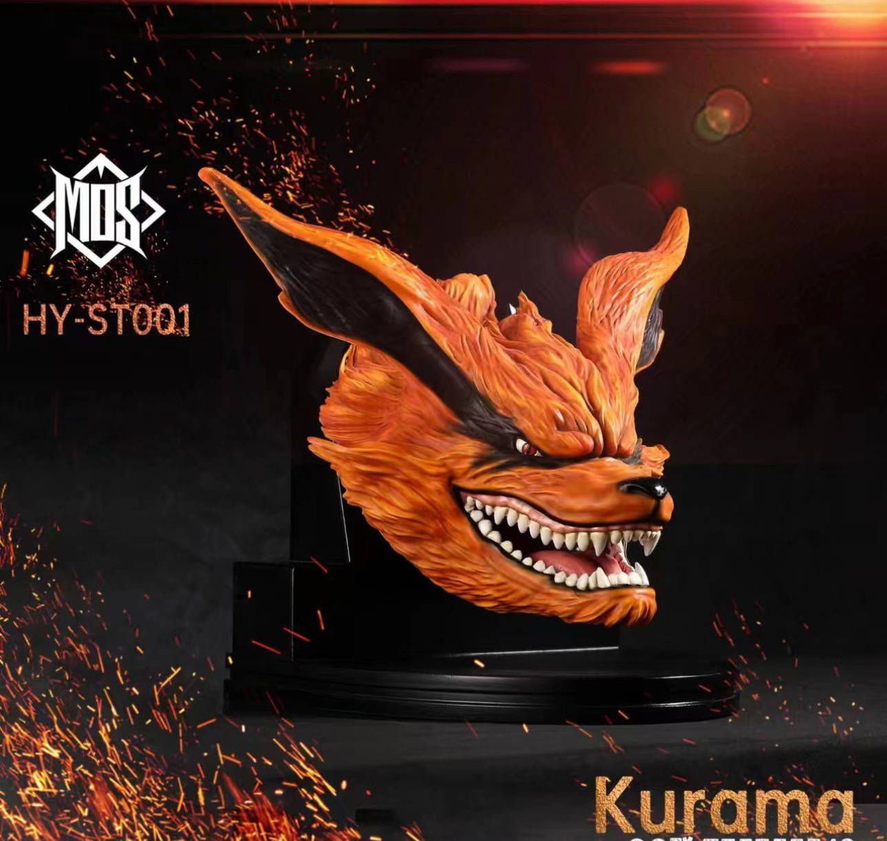 MOS Studio NARUTO Kurama Bust Statue - Devilness Toys