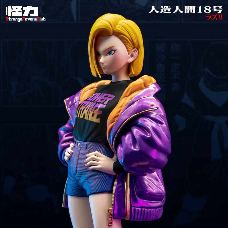 StrangePowersClub 1/6 Dragonball Android 18 Resin Statue - Devilness Toys