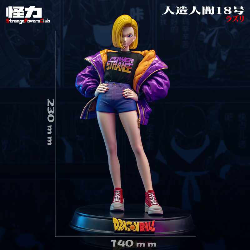 StrangePowersClub 1/6 Dragonball Android 18 Resin Statue - Devilness Toys