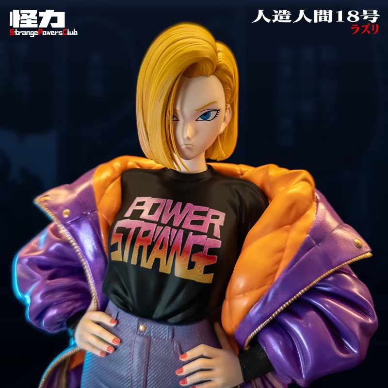 StrangePowersClub 1/6 Dragonball Android 18 Resin Statue - Devilness Toys