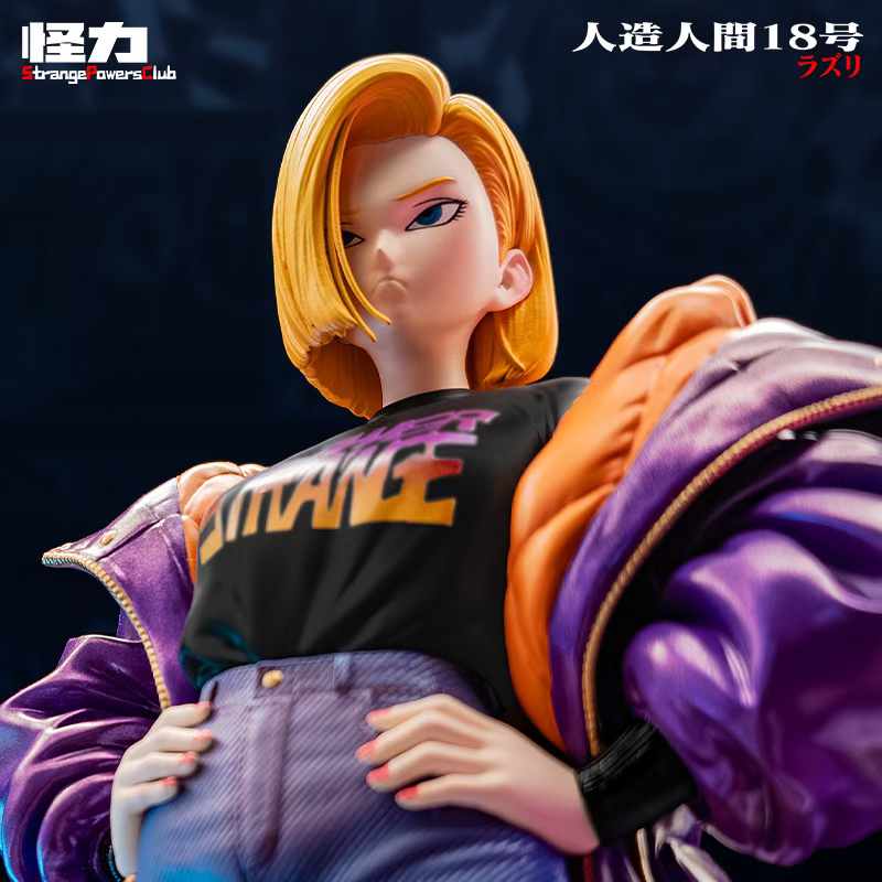 StrangePowersClub 1/6 Dragonball Android 18 Resin Statue - Devilness Toys