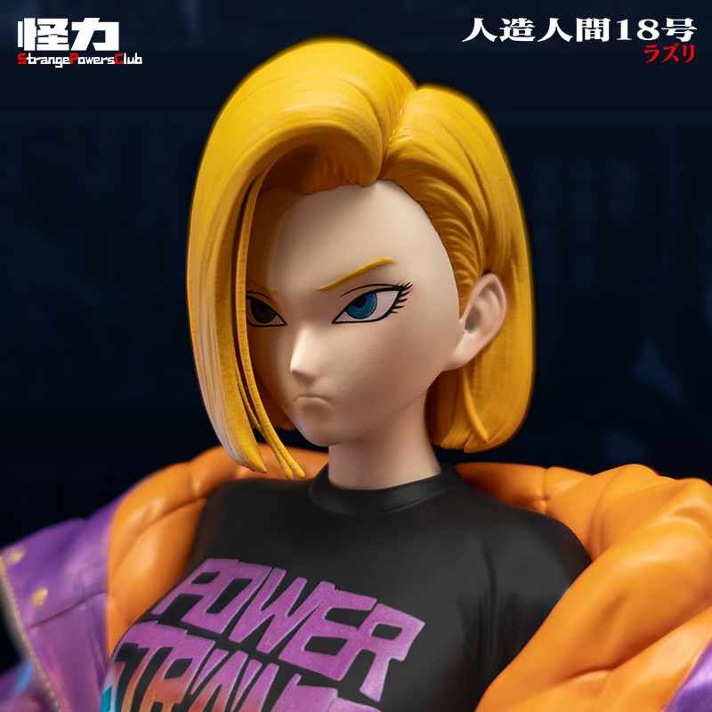StrangePowersClub 1/6 Dragonball Android 18 Resin Statue - Devilness Toys