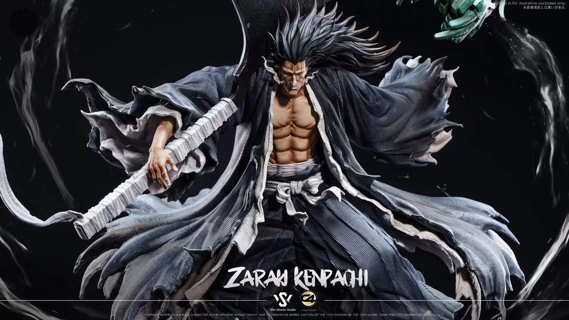 Win Shares Studio X C4 Studio EX 1/6 Bleach Zaraki Kenpachi Resin ...