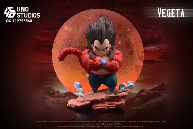 UNO Studio B Dragonball GT Super Saiyan4 Fat Vegeta Resin Statue ...