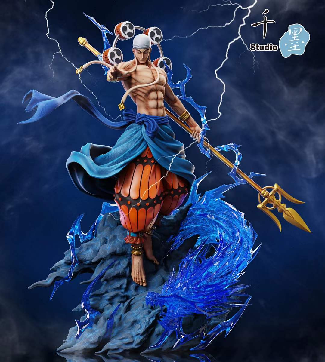Qianmo Studio POP One Piece Enel Resin Statue - Devilness Toys