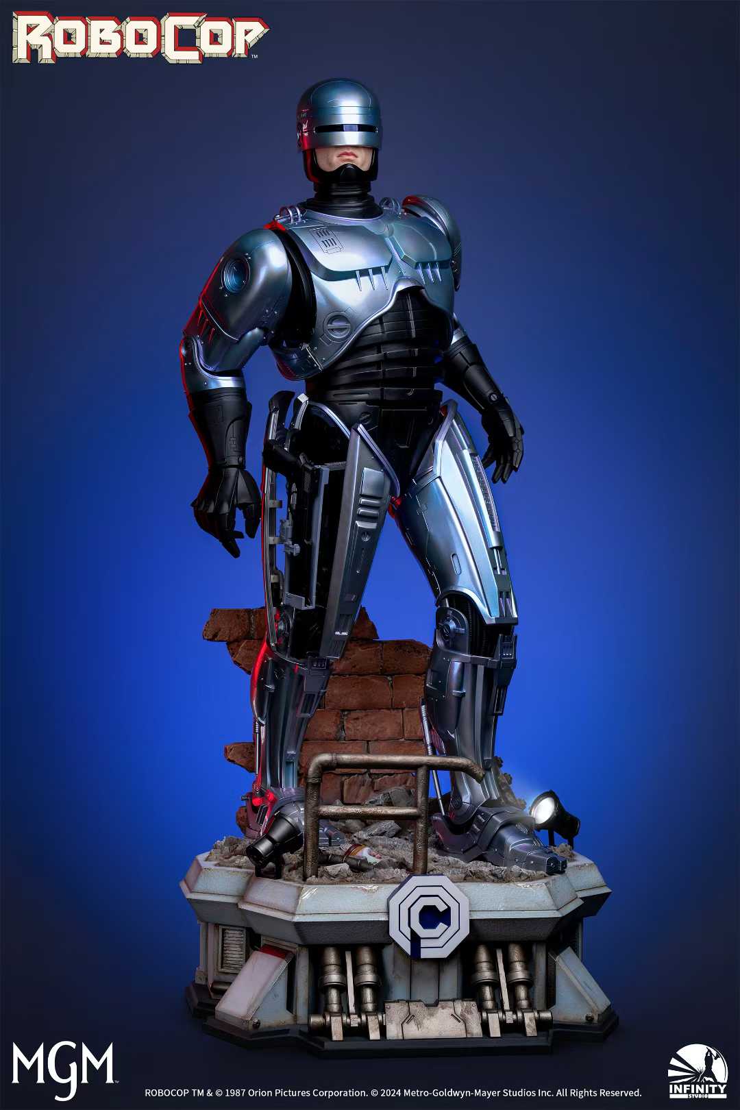 Infinity Studio 1/2 RoboCop 1987 RoboCop Resin Statue - Devilness Toys