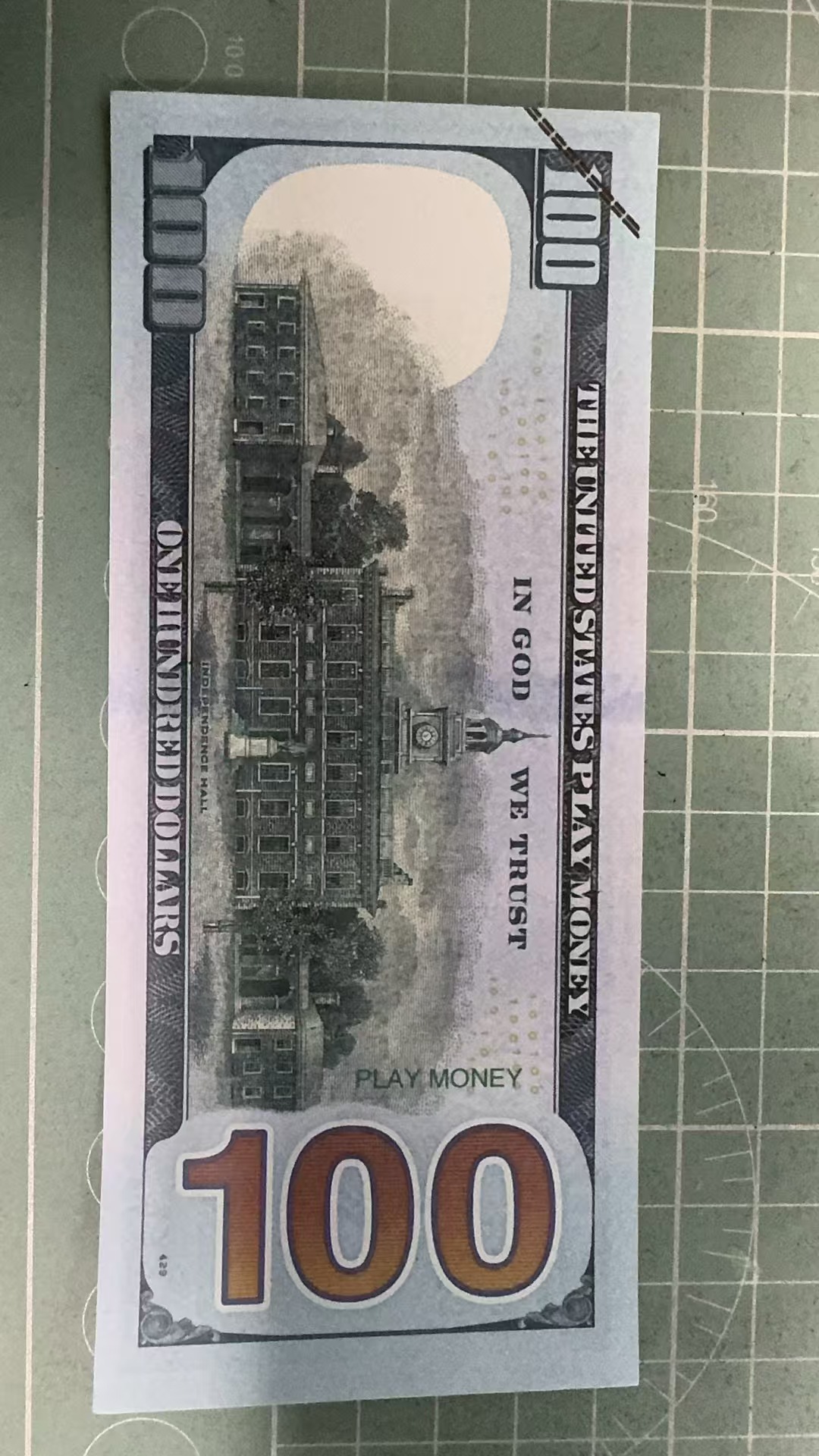 100 PCS Prop Money Play Money for Kids Pretend Play X Toys Money Gun ...