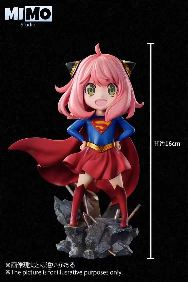 Mimo Studio SPY×FAMILY Anya Forger Cos Super Girl Resin Statue ...
