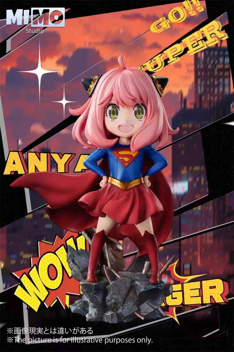 Mimo Studio SPY×FAMILY Anya Forger Cos Super Girl Resin Statue ...