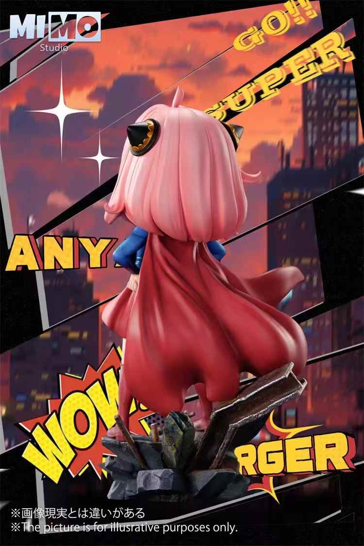 Mimo Studio SPY×FAMILY Anya Forger Cos Super Girl Resin Statue ...